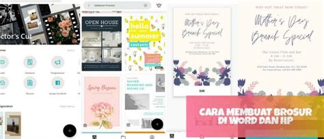 Cara Membuat Brosur Di Microsoft Word Dan Hp Praktis Jalantikus