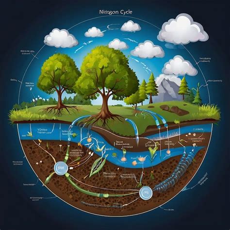 Nitrogen Cycle The Processes Of The Nitrogen Cycle Transform Nitrogen From One Form To Another