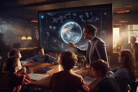 Premium Photo Teacher Using Interactive Simulations For Science 00676 02