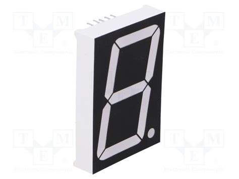 Opd S15013lr Bw Opto Plus Led Display Led 7 Segment 38 1mm 1 5 No Char 1 Red 60mcd