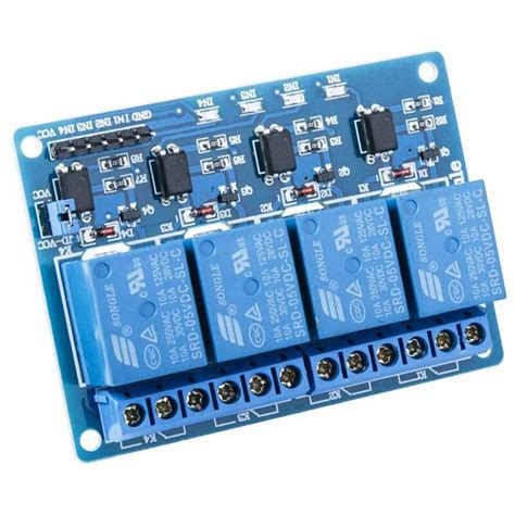 X módulo de relé de canales DC V con optoacoplador para Arduino UNO R MEGA Project