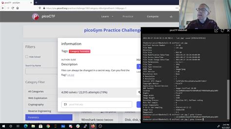 PicoCTF 2021 Information YouTube
