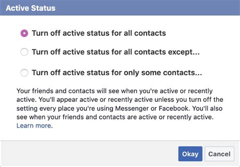 How To Turn Off Your Active Status In Facebook And Messenger