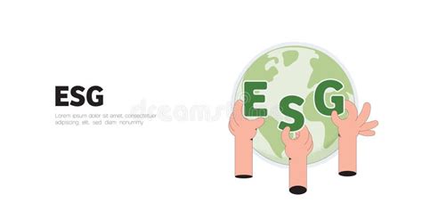 Save The Earth Esg Concept Sustainable Ecology And Environment