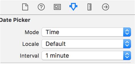 Ios How To Create A Simple Custom Time Picker With Just Two Colomns