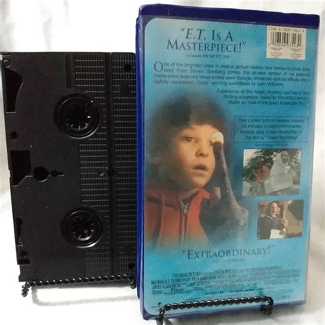 Et The Extra Terrestrial Vhs 2002 20th Anniversary Limited Edition £318 Picclick Uk