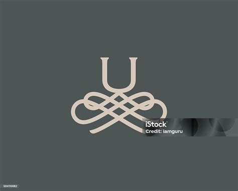 추상적임 모노그램 우아하다 꽃 로고는 아이콘크기 디자인식 통합리모컨 센첸 프리미엄급을 0명에 대한 스톡 벡터 아트 및 기타 이미지 0명 개성 개념 고급 Istock