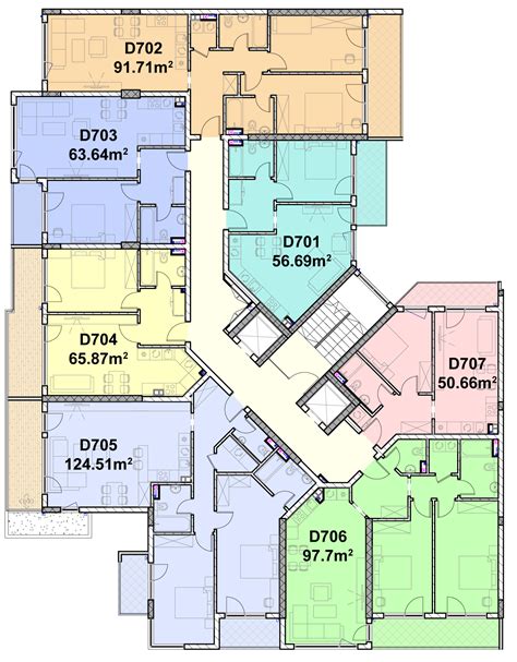 Building D Floor 8 Poligona Property