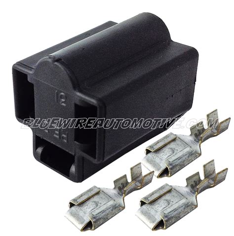 Delphi Packard H4 Headlight Connector Socket 3pn Bwap0119 Bluewire Automotive