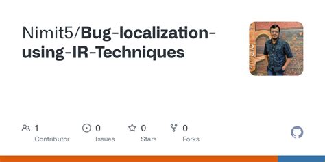 Github Nimit5bug Localization Using Ir Techniques