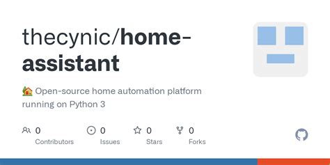 Github Thecynichome Assistant Housewithgarden Open Source Home Automation Platform