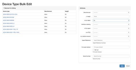 Device Type Bulk Edit Full Depth Is Duplicated Issue Netbox Community Netbox Github