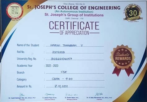 Harini Thangam V On Linkedin Hardworkpaysoff Achievementunlocked