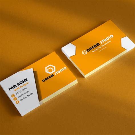 Premium PSD Business Card Template For Ui Ux Designer