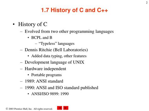 Ppt Chapter 1 Introduction To C Programming Powerpoint