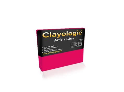 Raspberry Polymer Clay 625g 1kg Clayologie Polymer Clay