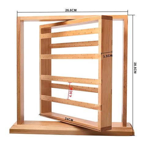 Органайзер для сережек и ювелирных изделий подставка держатель дисплей вращающееся