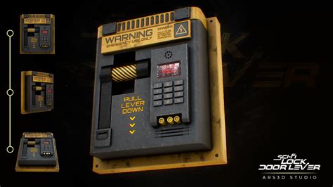 Sci Fi Door Handle