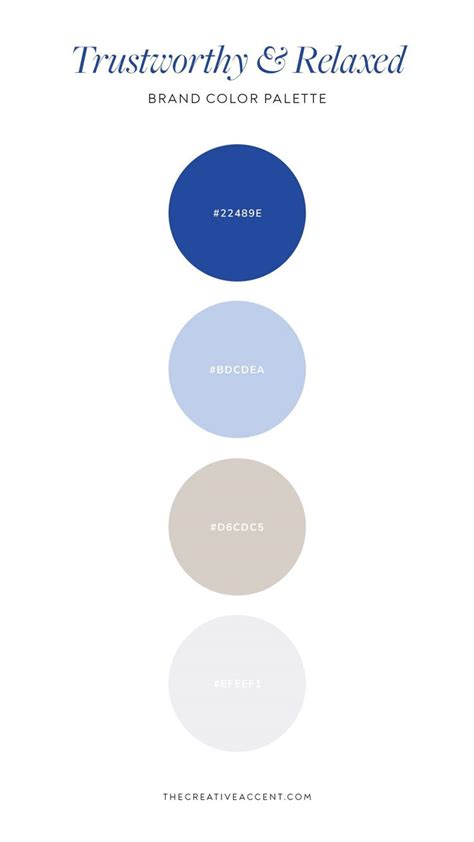 Blue Color Palette Ideas Brand Color Palette Website Color Palette Silver Color Palette
