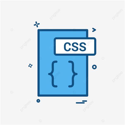 File Format Vector Hd Images Css File Format Icon Vector Design Css