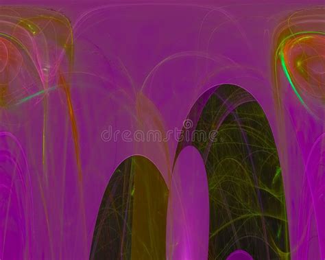 Digital Abstract Fractal Wave Sparkle Texture Curve Power Fantasy
