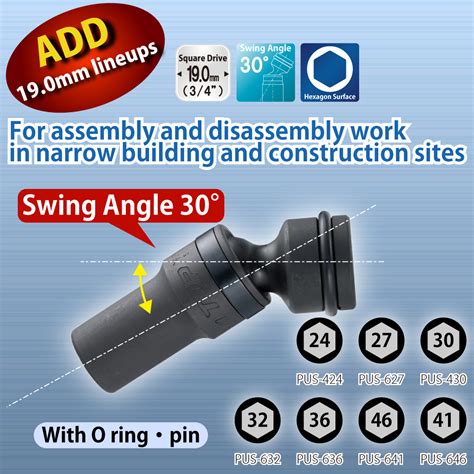 Impact Universal Socket Top Kogyo