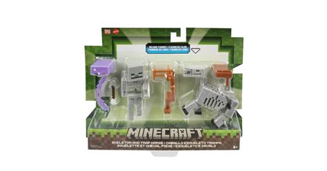Mattel Minecraft Craft a Block dupla csomag Csontváz és csontváz ló figura GTT53 Pepita hu