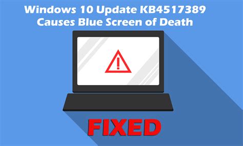 Windows 10 Kb4517389 Update Causing Random Bsod Archives Pc Error Fix