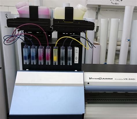 Continuous Ink Supply System Ciss For Roland Printers With Eco Sol
