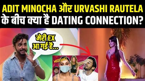 Adit Minocha और Urvashi Rautela के बीच Dating Connection Splitsvilla