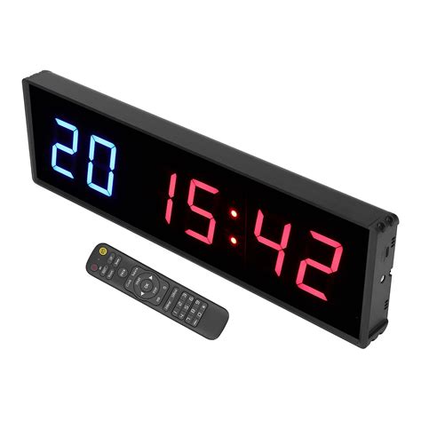 23in 6 Digit Led Timer With Remote Control Digital Timing Countdown 23in 6 Digit Led Timer With Remote Control Digital Timing Countdown