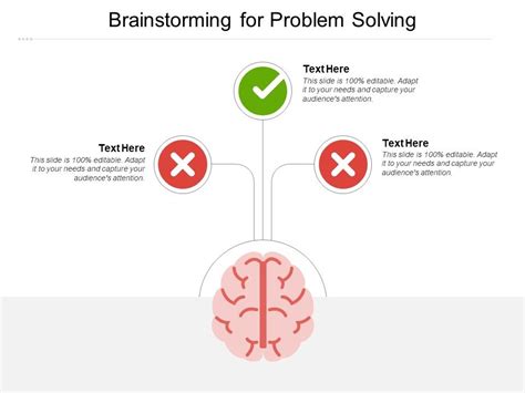 Brainstorming For Problem Solving Ppt Powerpoint Presentation Show Designs
