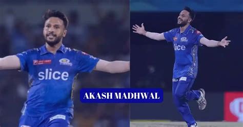 The New Bowling Sensation Akash Madhwal Led Mi 81 Runs Victory Sports