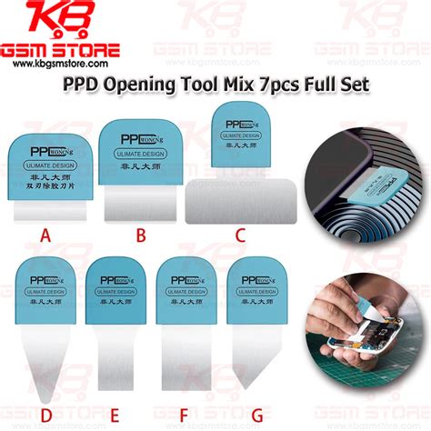 Kb Gsm Store Ppd Opening Tool Mix 7pcs Full Set Opening