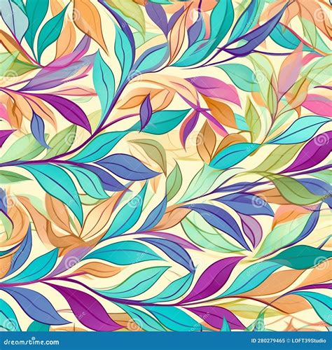 Generative Ai Seamless Pattern Of Intertwined Stock Illustration Illustration Of Textile