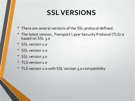 Securing Tcp Connections Using Ssl