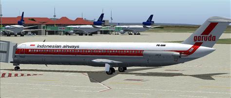 Garuda Indonesia Douglas Dc 9 For Fs2004