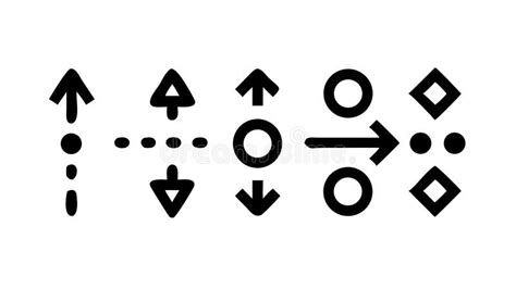 Data Flow Directional Movement Strategic Pathway Vector Design Generative Ai Stock Vector