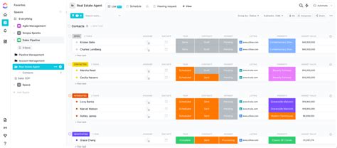 Clickup Crm Template
