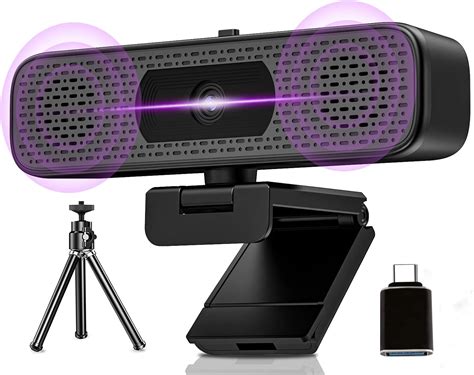 gaoeein webcam avec microphone 4k full hd webcam 4k webcam hd avec