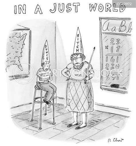 Dunce In Corner Cartoon