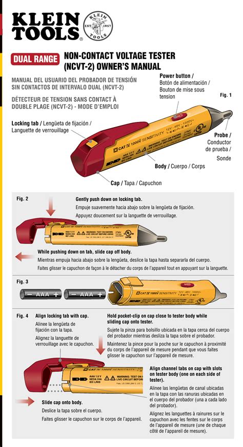 How To Read Klein Tools Voltage Tester At Carroll Zabala Blog
