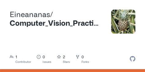 Github Eineananas Computer Vision Practice Matlab
