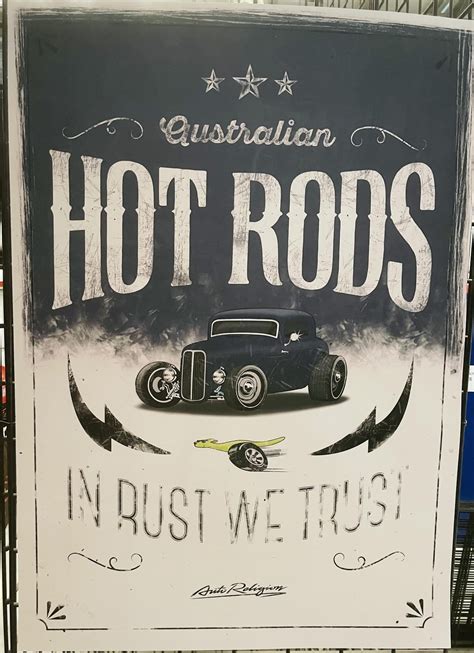 Australian In Rust We Trust Dark Blue Nostalgia Highway