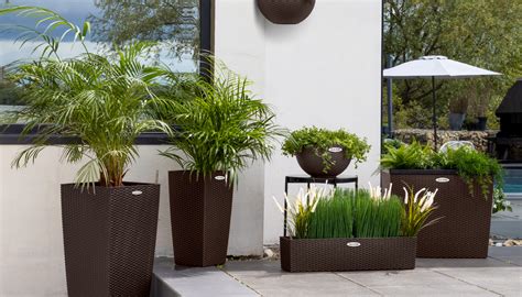 Кашпо из искусственного ротанга оптом от производителя