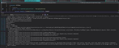 Explaning Iexceptionfilter In Net Core