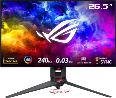Amazon Com Asus Rog Swift P Oled Dsc Gaming Monitor Pg Aqdm Qhd X Hz