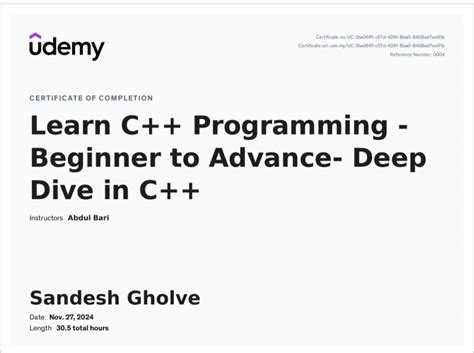 Sandesh Gholve On Linkedin C Codingjourney