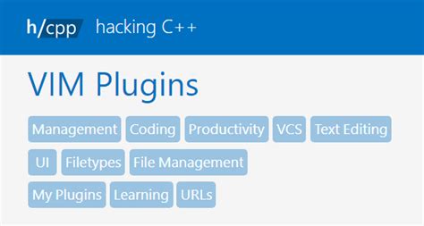 Great Vim Plugins In 2023 Hacking C