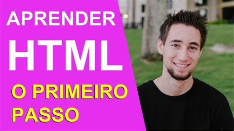 aprender html como criar um site html do zero aprender programação